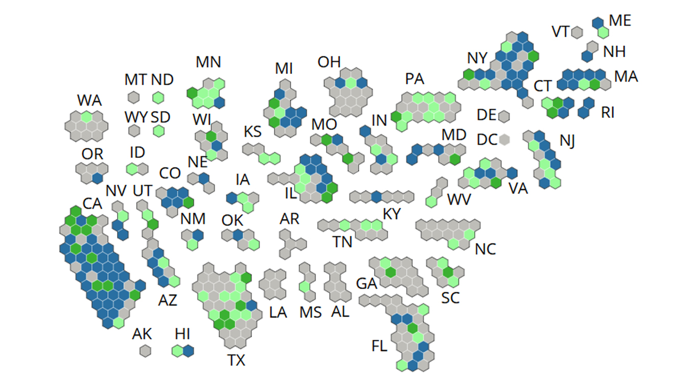 ANCA Rolls Out Interactive Congressional Hex Maps - Armenian National ...