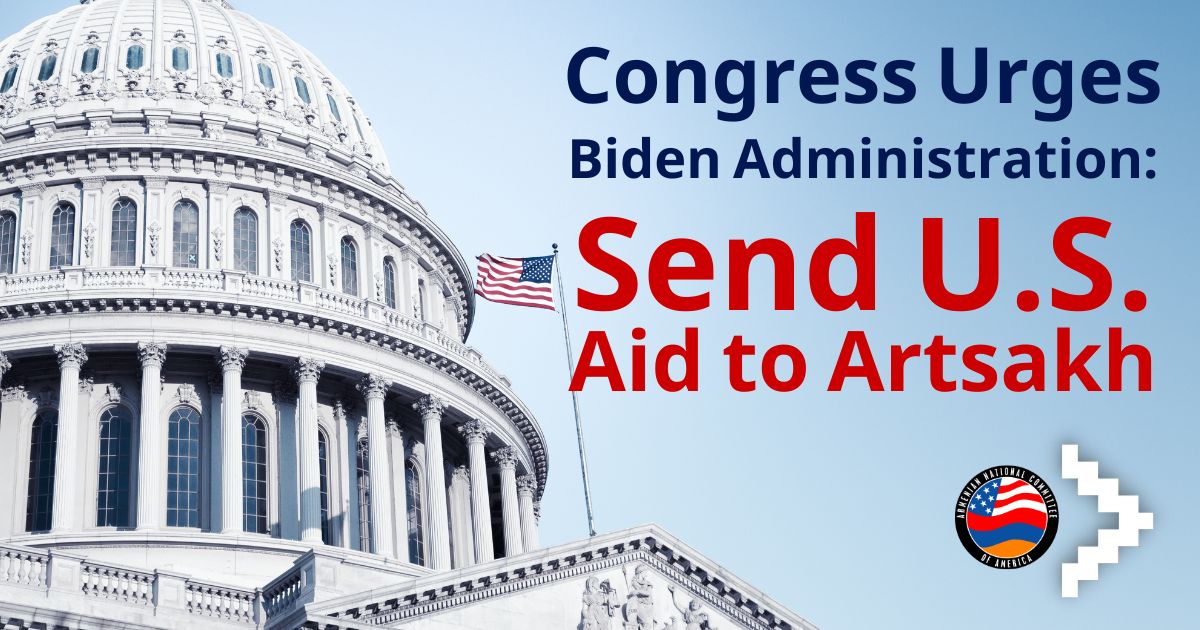 Congressional Leaders Demand U.S. Humanitarian Assistance to Artsakh ...