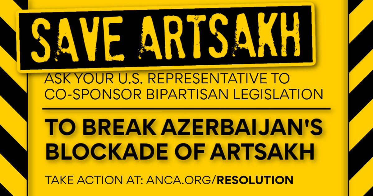 Anti-Blockade Resolution Set for U.S. House Introduction - Armenian ...
