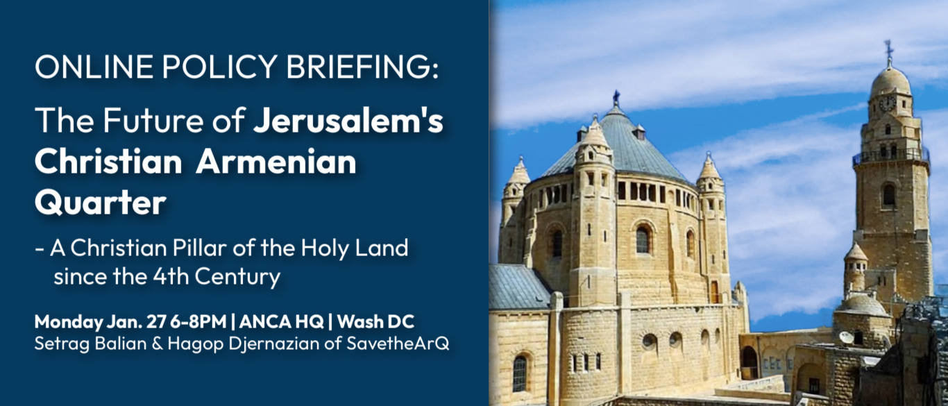 Live & Online Event: The Future of Jerusalem’s Sacred Armenian ...